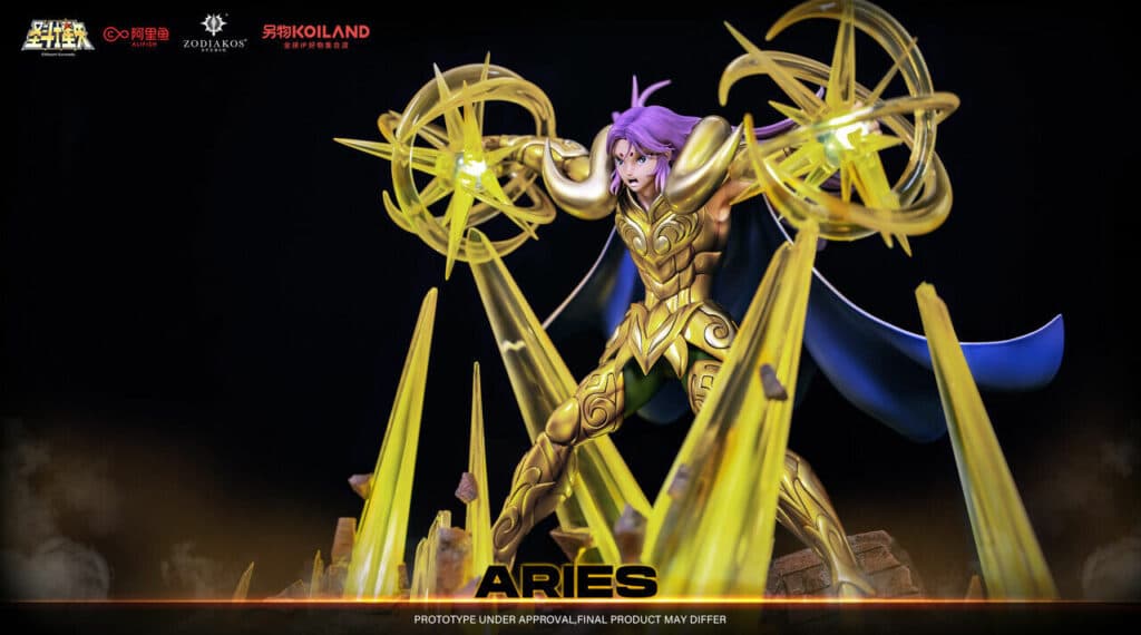 Saint Seiya - Aries Mu | 1:6 Resin Statue | von Zodiakos Studio ...