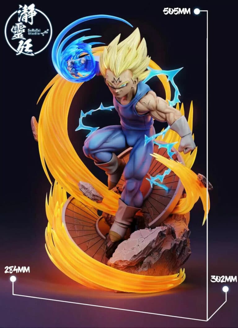 Dragon Ball - Majin Vegeta | 1:4 Resin Statue | von SeReTei Studio ...