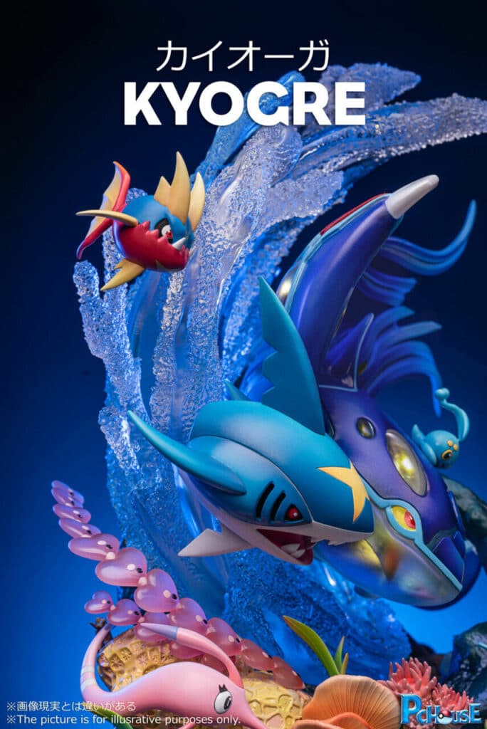 Pokémon - Kyogre | 1:6 Resin Statue | von PC House STUDIO ...