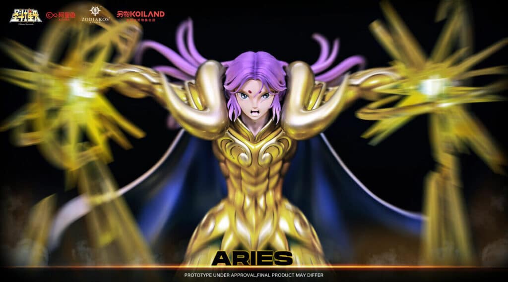 Saint Seiya - Aries Mu | 1:6 Resin Statue | von Zodiakos Studio ...