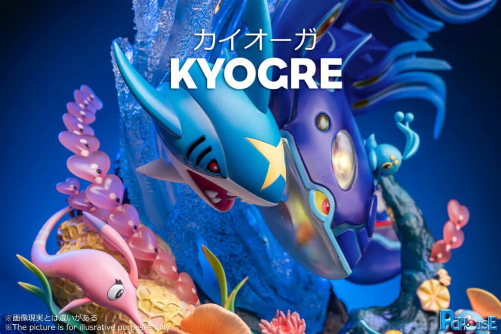 Pokémon - Kyogre | 1:6 Resin Statue | von PC House STUDIO ...