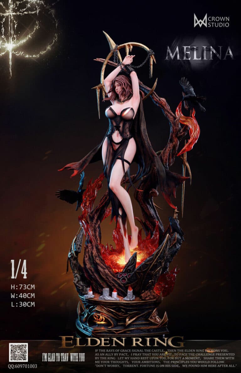 Elden Ring - Melina | 1:4 Resin Statue | von Crown Studio | HandsomeCake Goodies