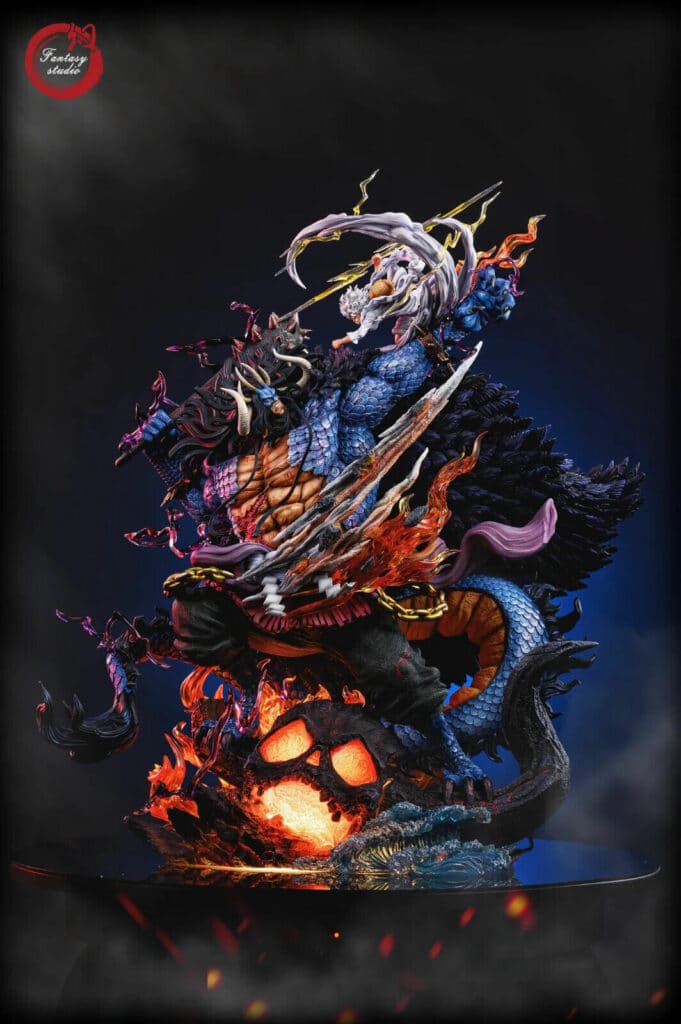 One Piece - Monkey D. Luffy vs. Kaido | 1:6 Resin Statue | von Fantasy ...