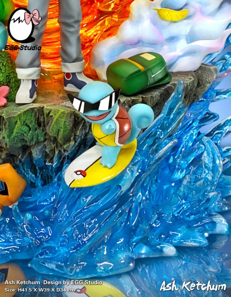 Pokémon - Ash Ketchum | 1:6 Resin Statue | von EGG Studio ...