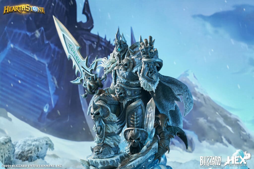 World of Warcraft - Arthas Menethil/Lich King | 1:6 Resin Statue | von ...