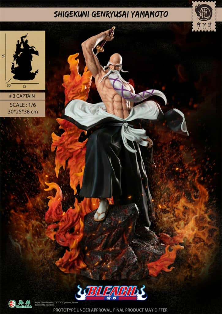 Bleach - Yamamoto Genryūsai Shigekuni | 1:6 Resin Statue | von Ryu ...