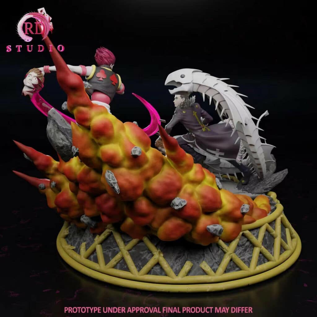 Hunter x Hunter - Hisoka vs. Chorollo | 1:6 Resin Statue | von RD ...