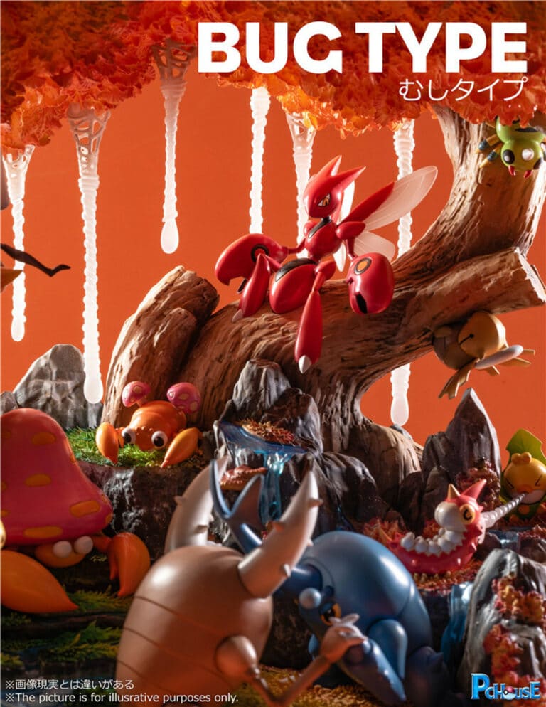 Pokémon - Bug type | 1:6 Resin Statue | von PC House STUDIO ...