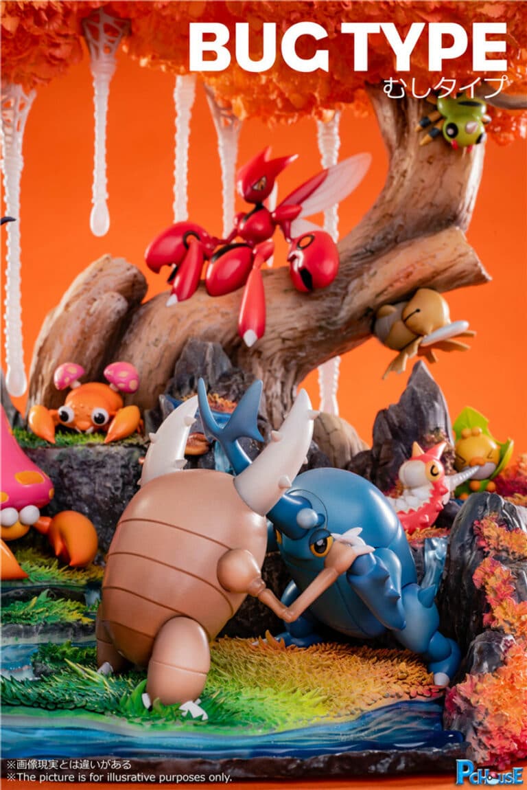 Pokémon - Bug type | 1:6 Resin Statue | von PC House STUDIO ...
