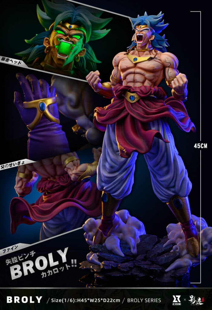 Dragon Ball - Broly | 1:6 Resin Statue | von Z & DIM Studio ...