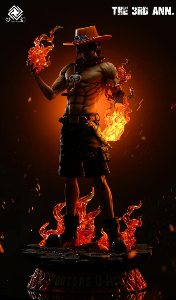 One Piece - Portgas D. Ace | 1:3 Resin Statue | von Dream Studio ...
