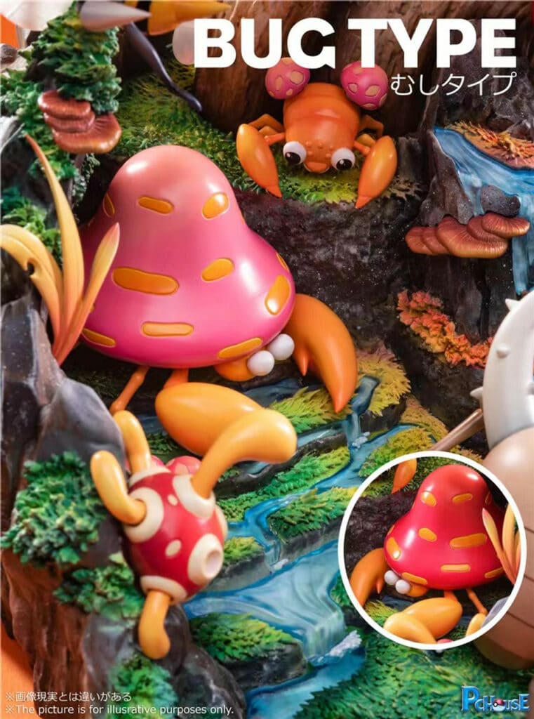 Pokémon - Bug type | 1:6 Resin Statue | von PC House STUDIO ...