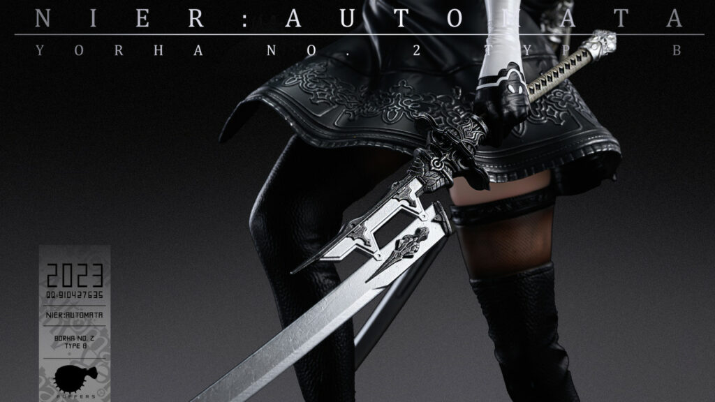 Nier Automata - YoRHa No.2 Type B | 1:4 Resin Statue | von Puffer ...