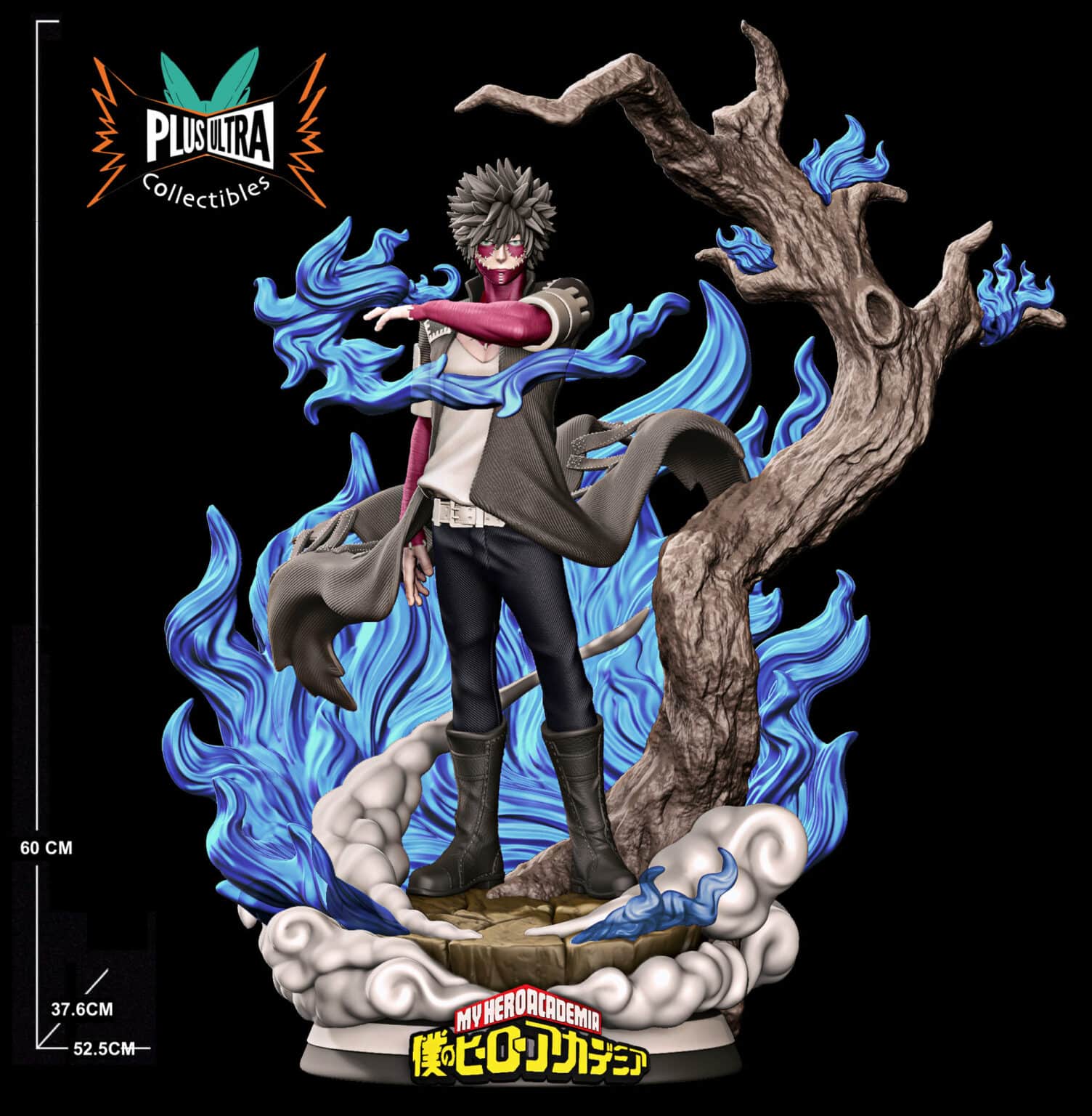 My Hero Academia - Dabi | 1:4 Resin Statue | von Plus Ultra ...