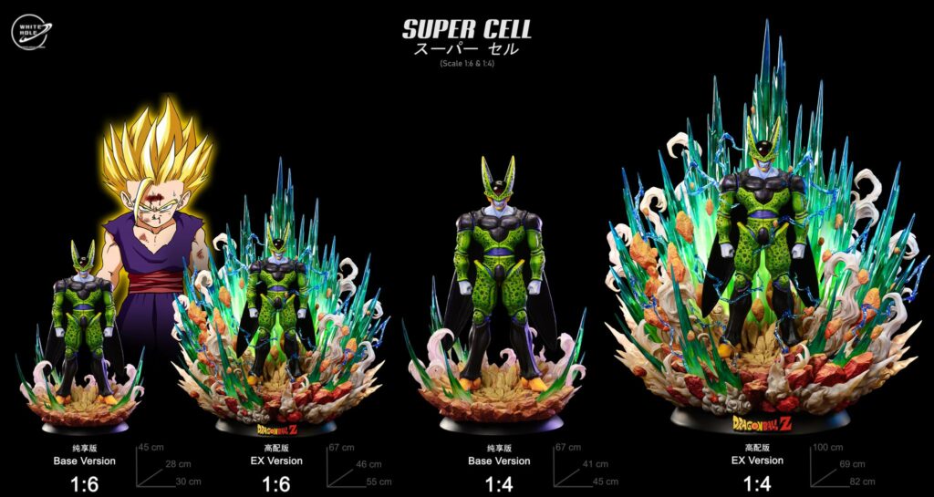 Dragon Ball Z - Super Cell | 1:4 Resin Statue | von White Hole Studio ...