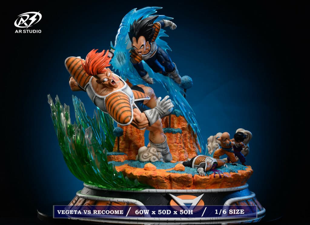 Dragon Ball - Vegeta vs. Recoome | 1:6 Resin Statue | von AR Studio ...