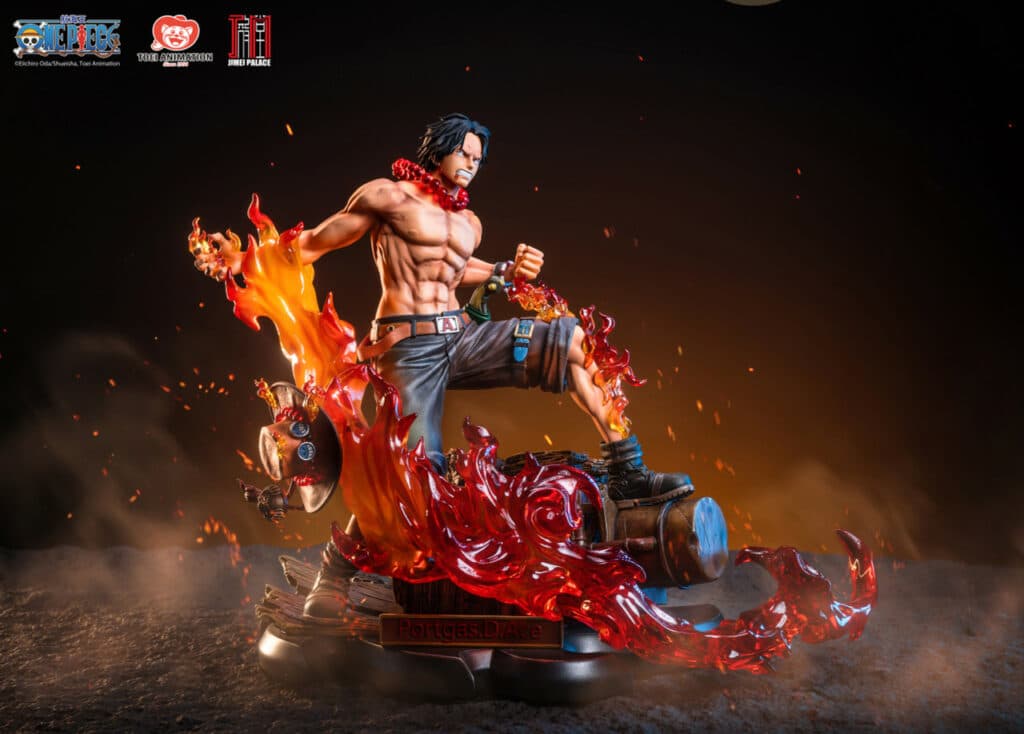 One Piece - Portgas D. Ace vs. Marshall D. Teach (Blackbeard) | 1:6 ...