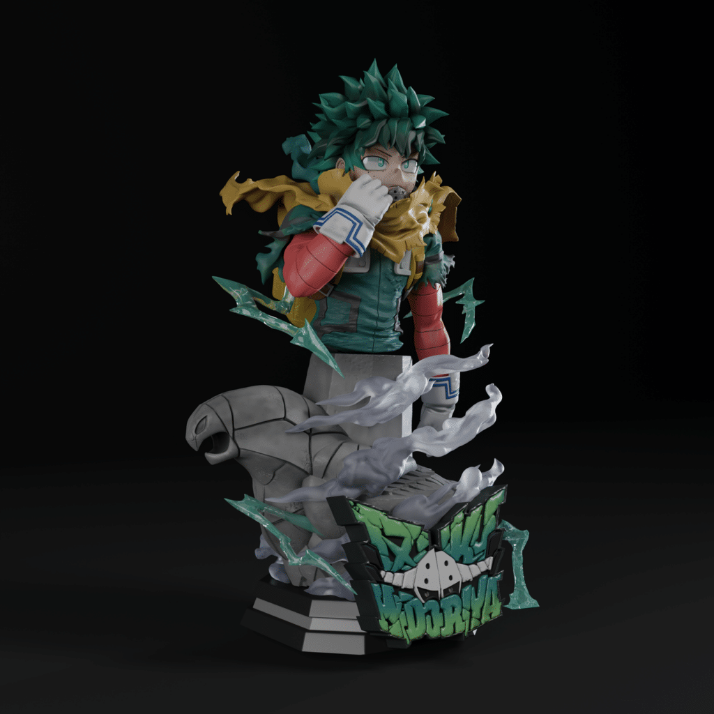 My Hero Academia - Izuku Midoriya | 1:4 Resin Statue | von Revenge ...