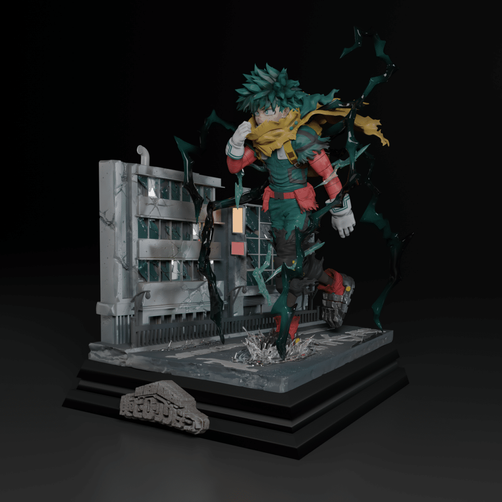 My Hero Academia - Izuku Midoriya | 1:4 Resin Statue | von Revenge ...