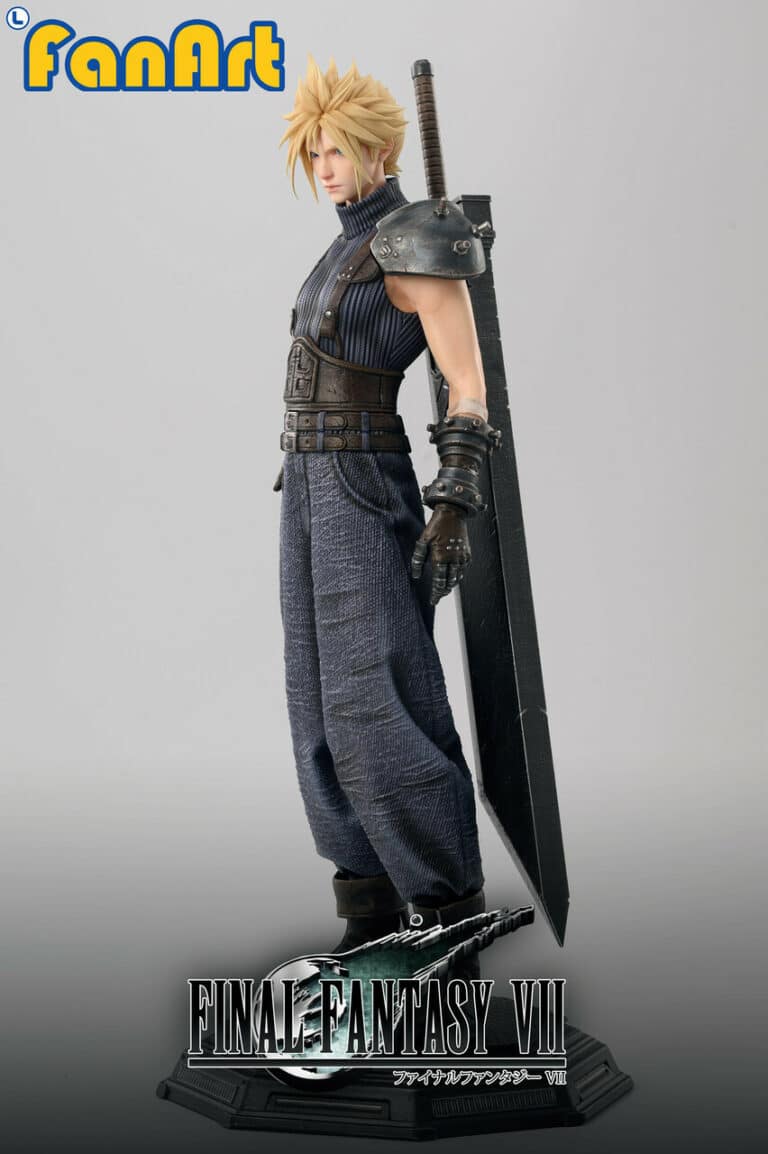 Final Fantasy - Cloud Strife | 1:3 Resin Statue | von FanArt Studio ...
