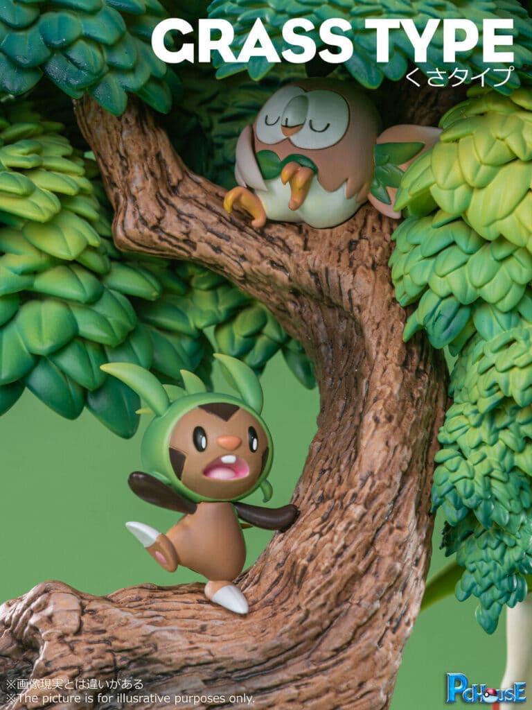 Pokémon - Grass type | 1:6 Resin Statue | von PC House Studio ...