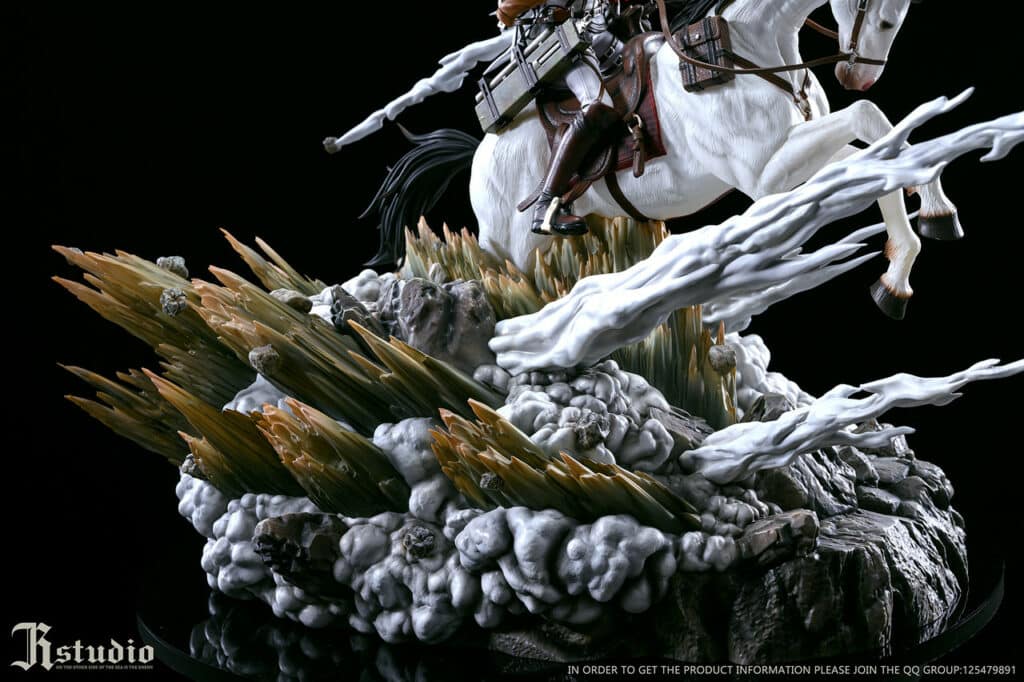 Attack on Titan - Erwin Smith | 1:4 Resin Statue | von JR Studio ...