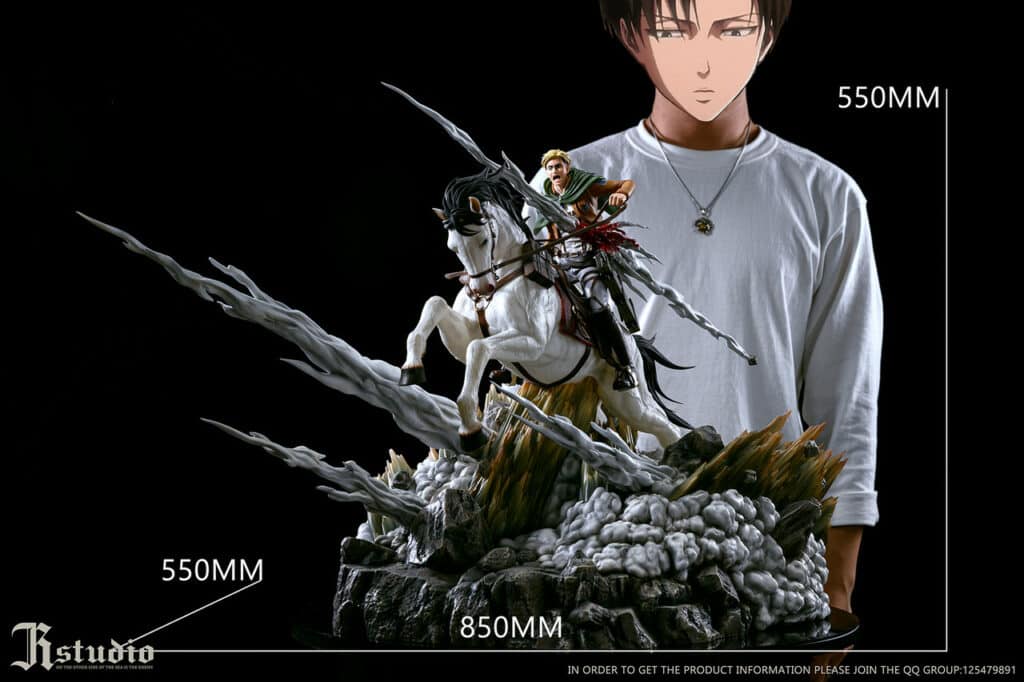 Attack on Titan - Erwin Smith | 1:4 Resin Statue | von JR Studio ...