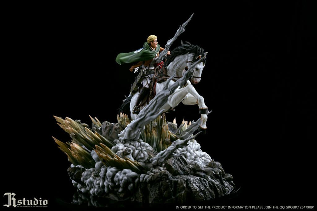 Attack on Titan - Erwin Smith | 1:4 Resin Statue | von JR Studio ...