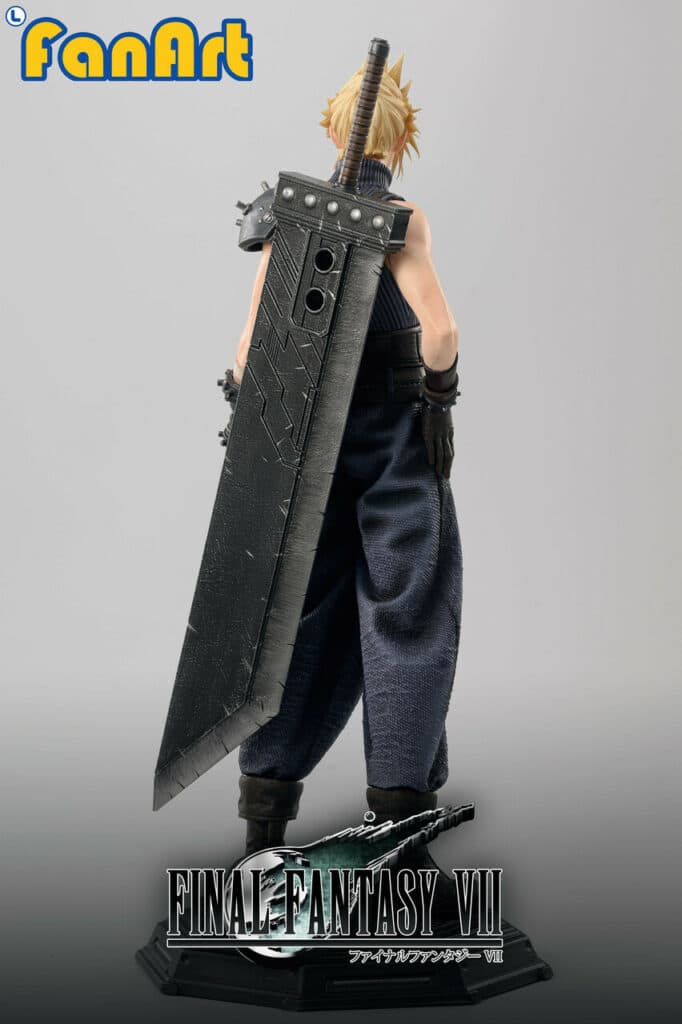Final Fantasy - Cloud Strife | 1:3 Resin Statue | von FanArt Studio ...