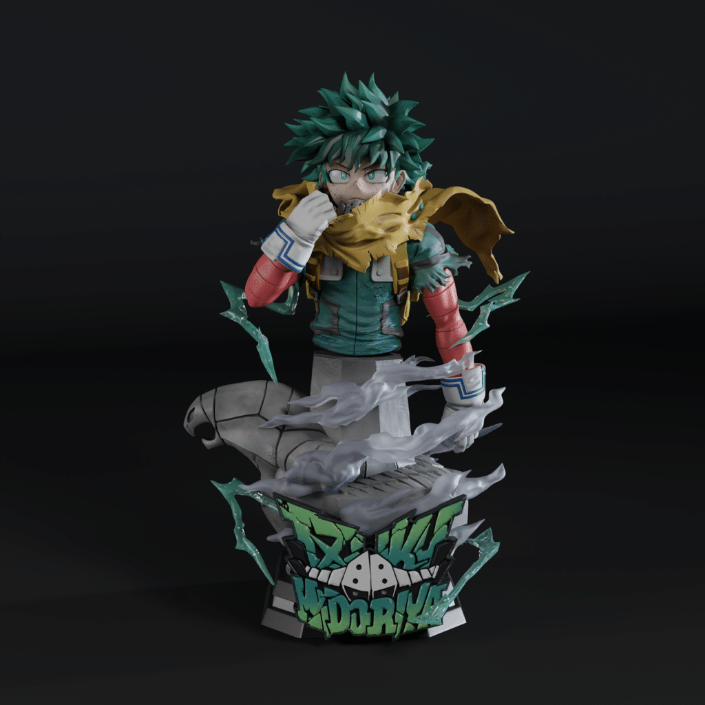 My Hero Academia - Izuku Midoriya | 1:4 Resin Statue | von Revenge ...