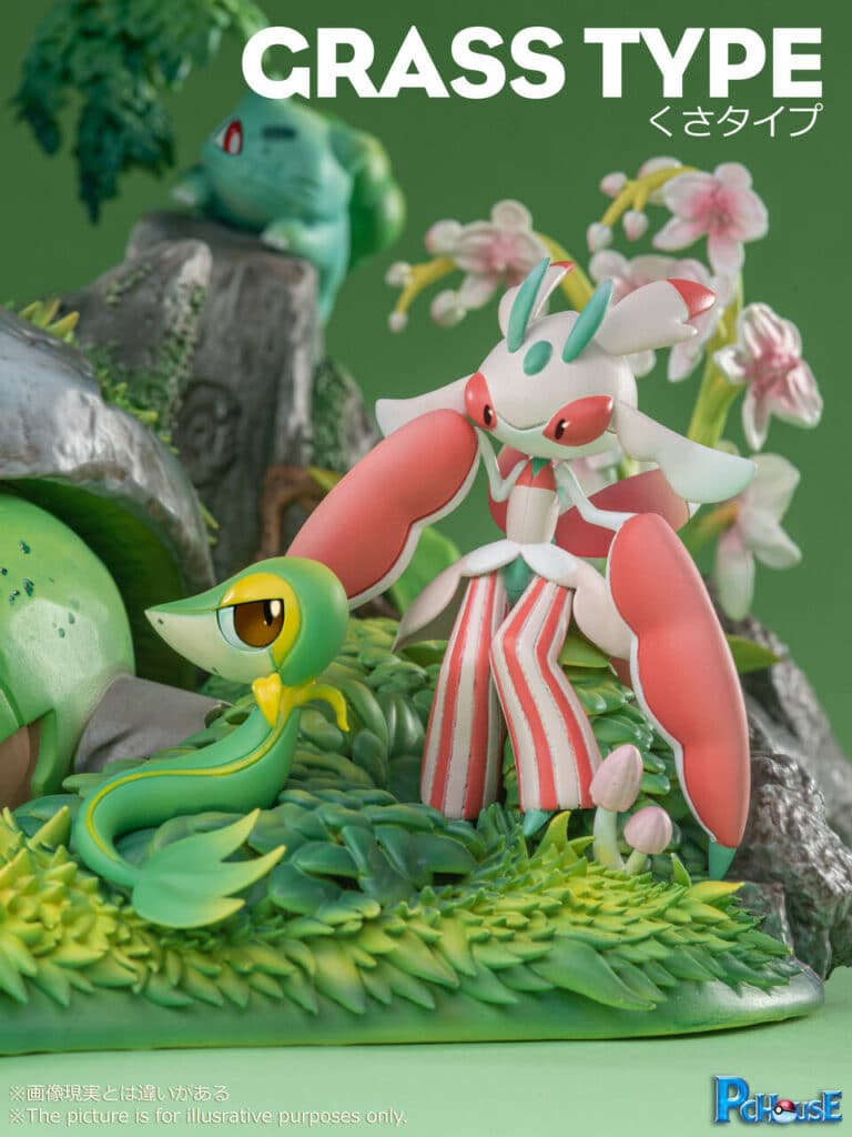 Pokémon - Grass type | 1:6 Resin Statue | von PC House Studio ...