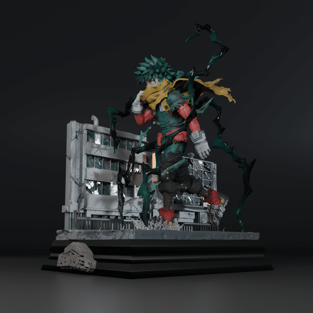My Hero Academia - Izuku Midoriya | 1:4 Resin Statue | von Revenge ...