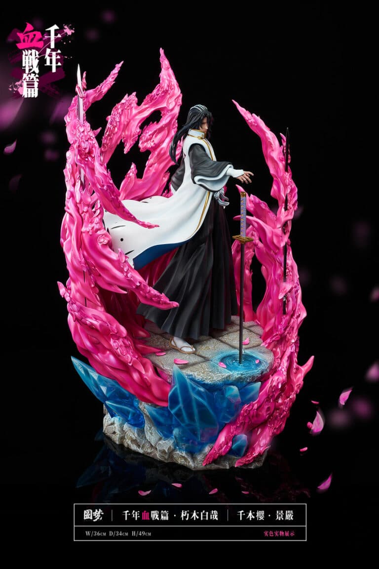 Bleach - Byakuya Kuchiki | 1:6 Resin Statue | von YuanMeng Studio ...