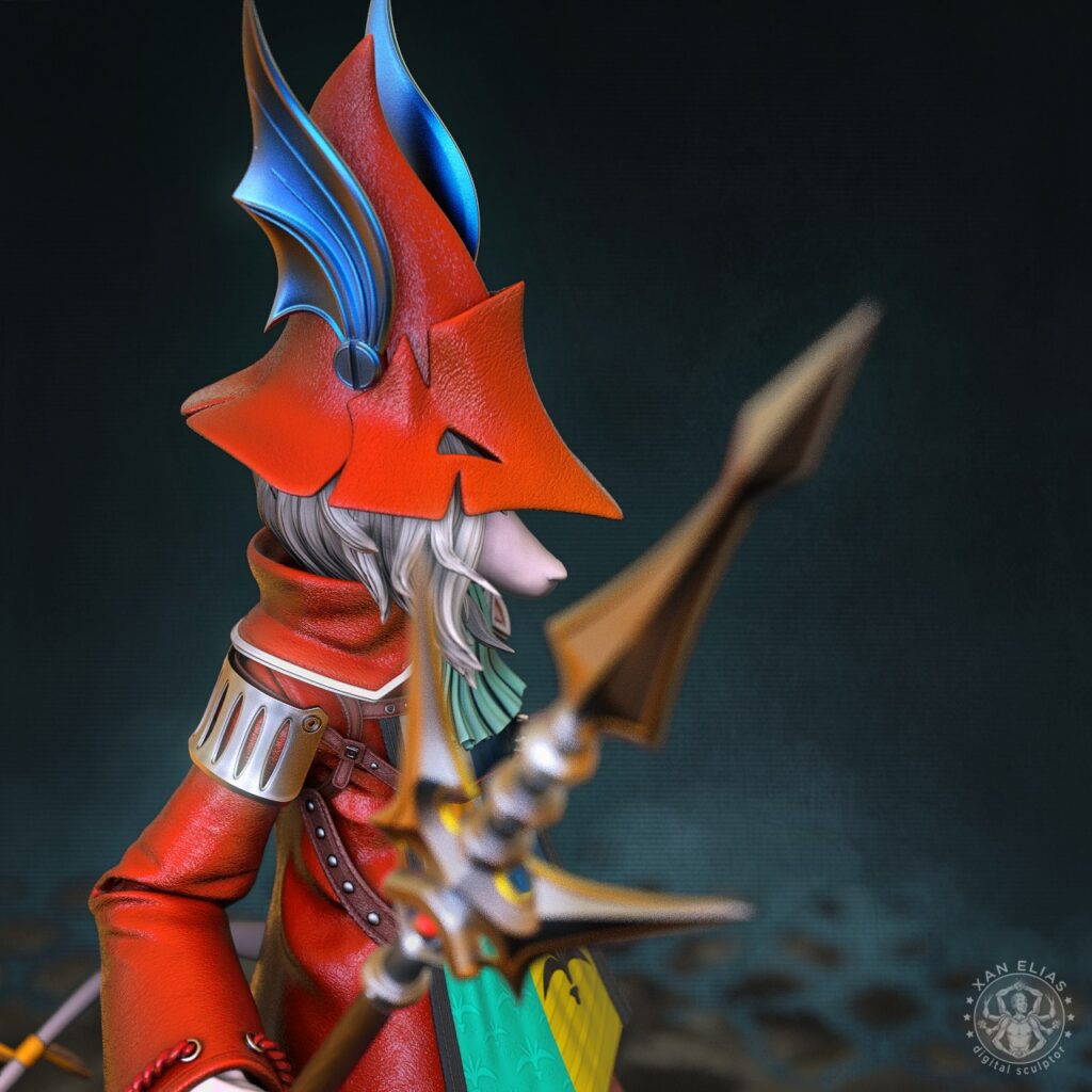 Final Fantasy - Freya Crescent | 1:4 Resin Statue | von Solar Studio ...