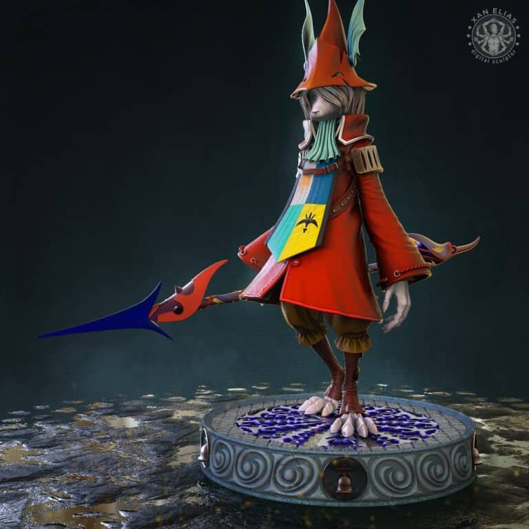 Final Fantasy - Freya Crescent | 1:4 Resin Statue | von Solar Studio ...