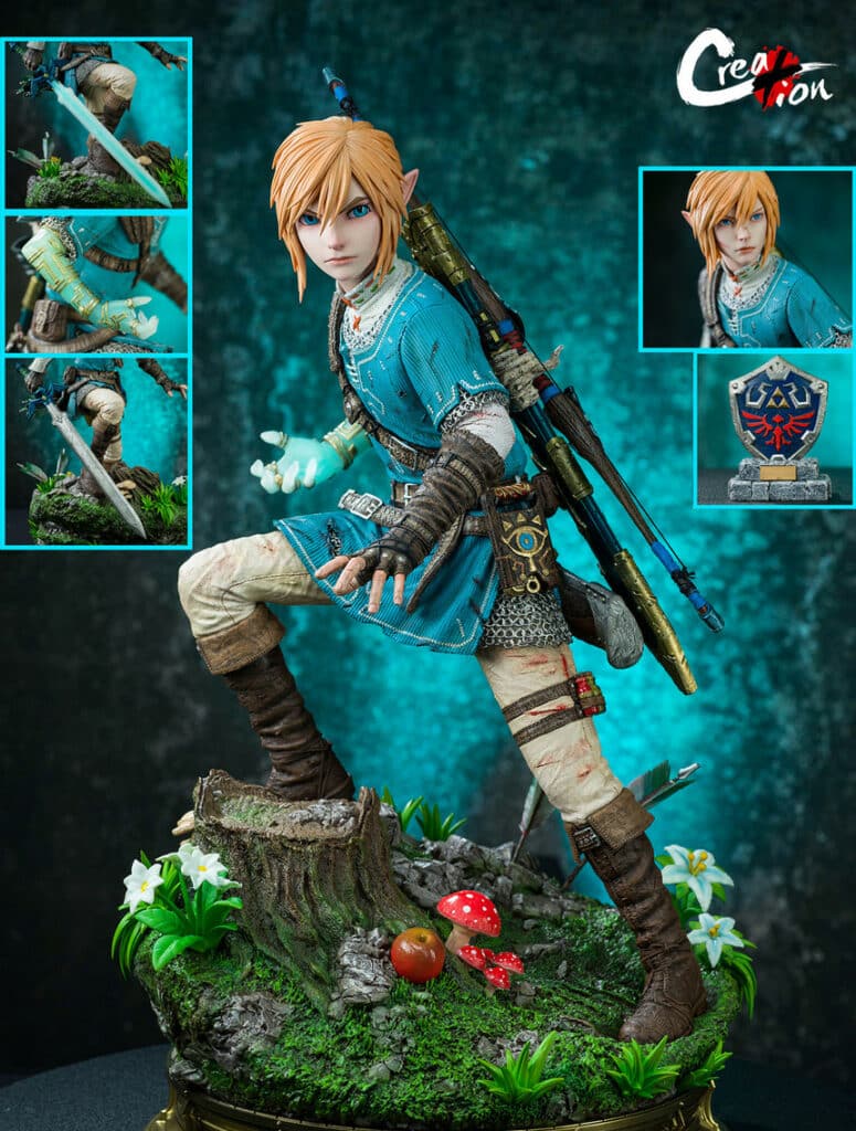 Legend of Zelda - Link | 1:4 Resin Statue | von Creation Studio ...
