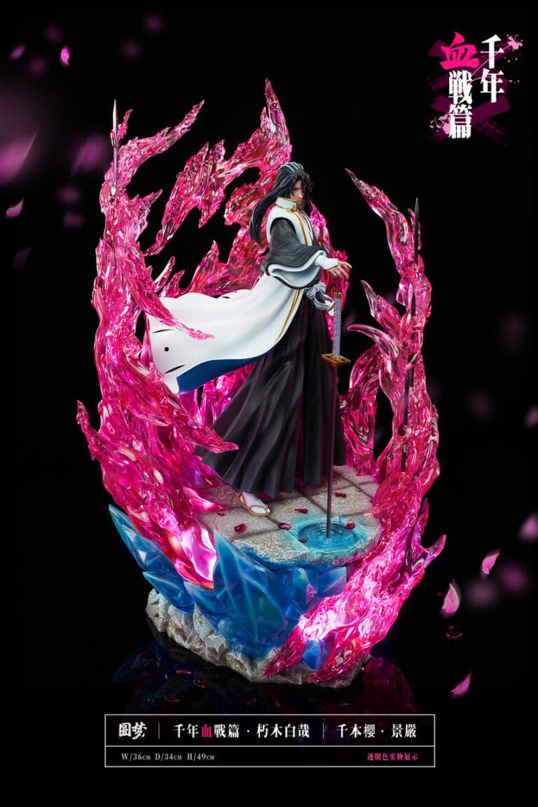 Bleach - Byakuya Kuchiki | 1:6 Resin Statue | von YuanMeng Studio ...