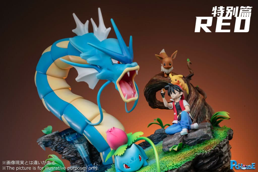 Pokémon - Red | 1:6 Resin Statue | von PcHouse Studio | HandsomeCake ...
