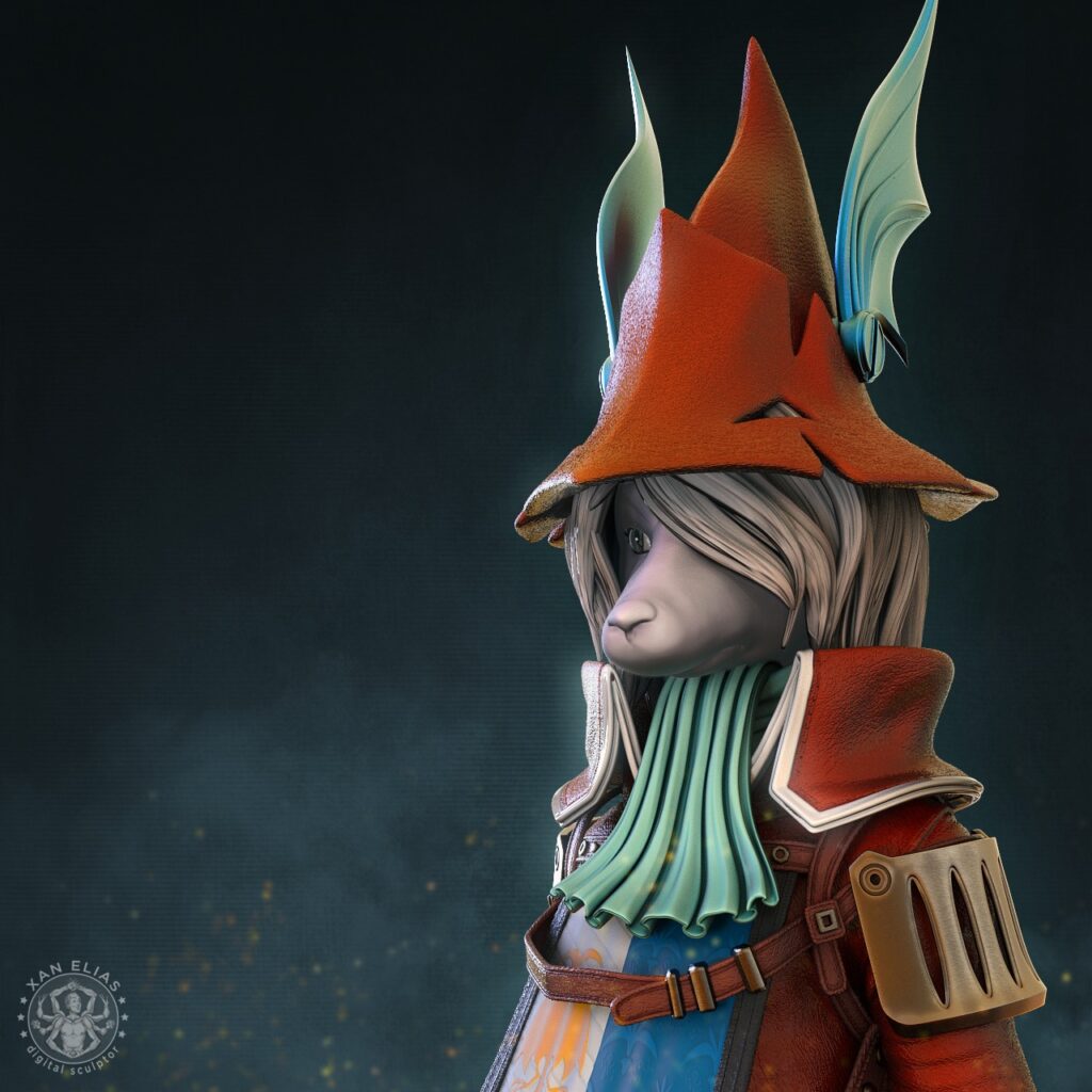 Final Fantasy - Freya Crescent | 1:4 Resin Statue | von Solar Studio ...