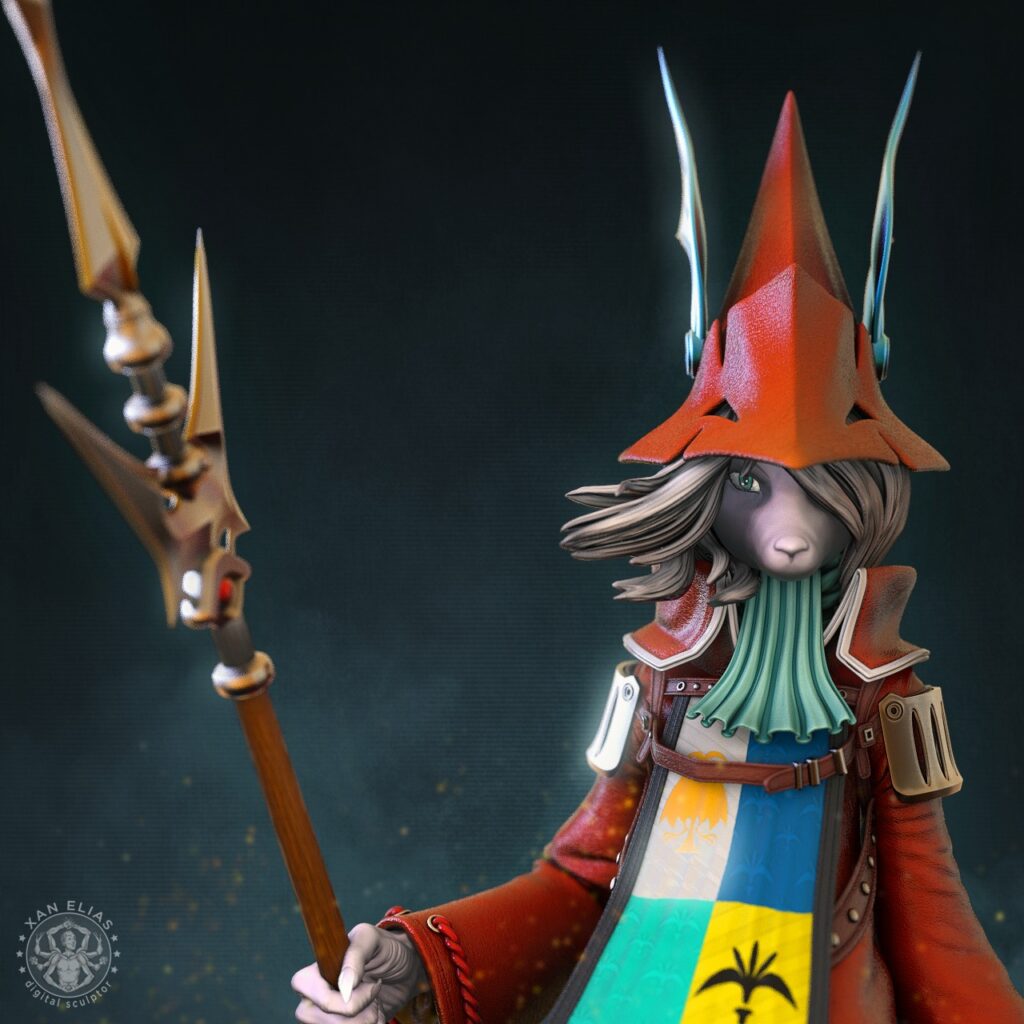 Final Fantasy - Freya Crescent | 1:4 Resin Statue | von Solar Studio ...