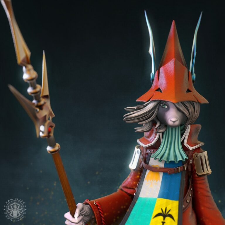 Final Fantasy - Freya Crescent | 1:4 Resin Statue | von Solar Studio ...