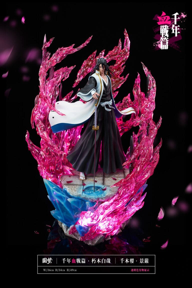 Bleach - Byakuya Kuchiki | 1:6 Resin Statue | von YuanMeng Studio ...