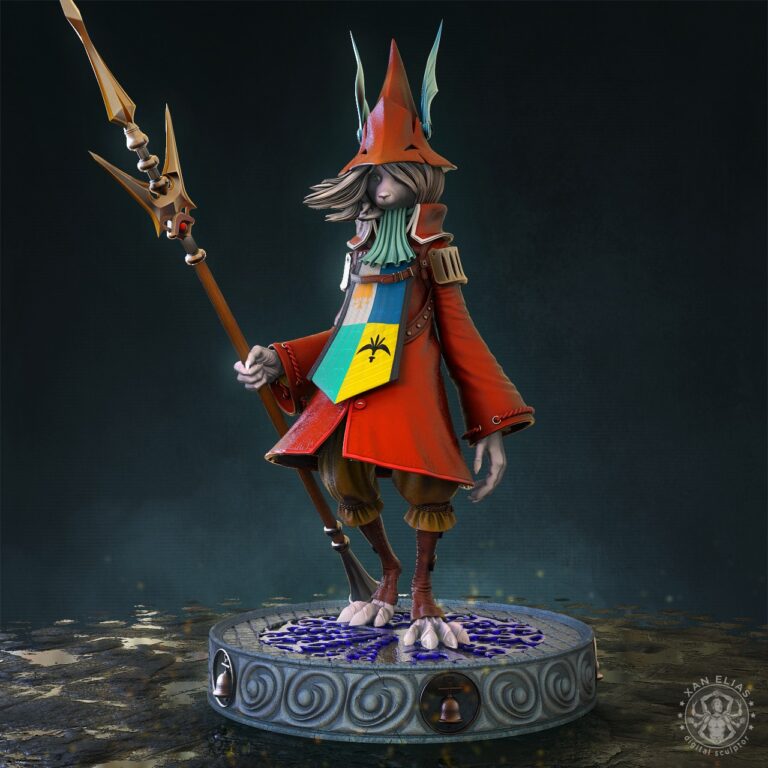 Final Fantasy - Freya Crescent | 1:4 Resin Statue | von Solar Studio ...