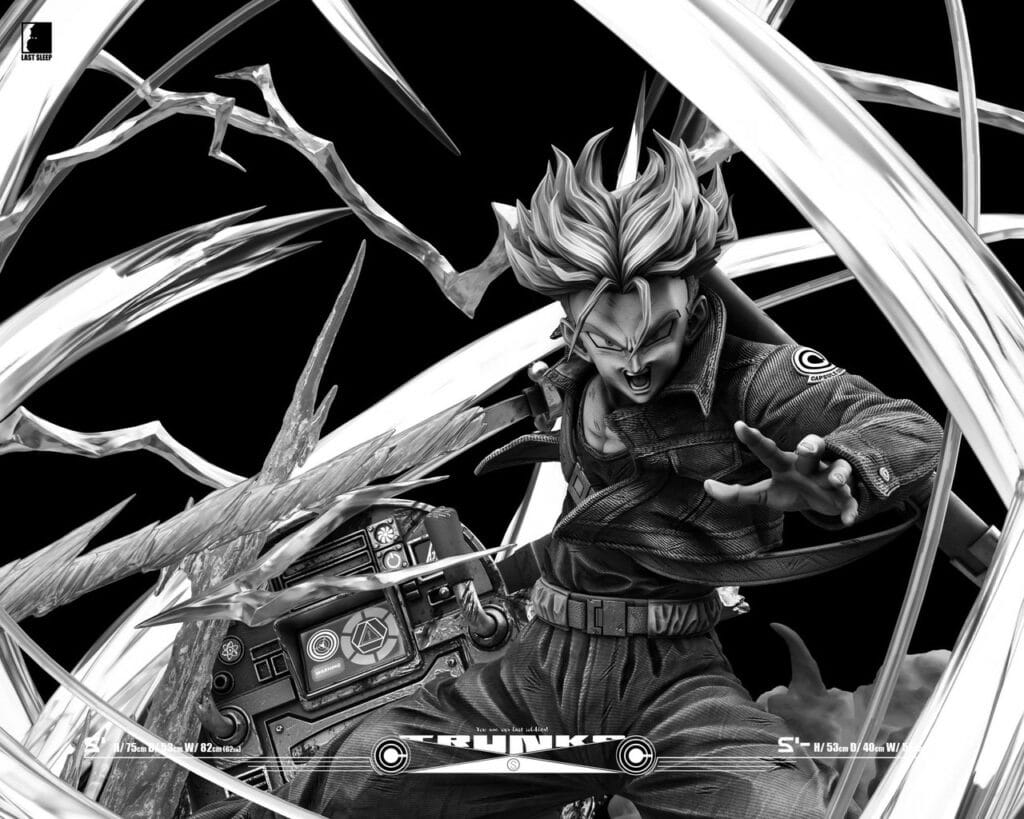 Dragon Ball - Trunks | 1:4 Resin Statue | von Last Sleep Studio ...