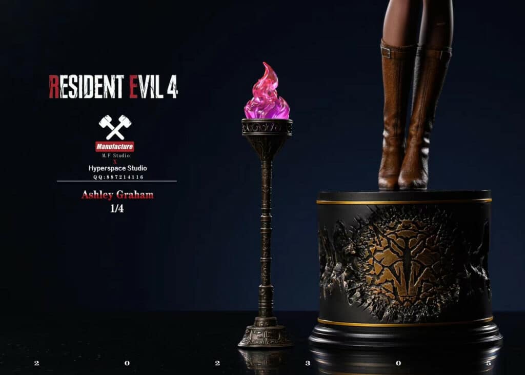 Resident Evil 4 - Ashley Graham | 1:4 Resin Statue | von M.F. Studio x ...