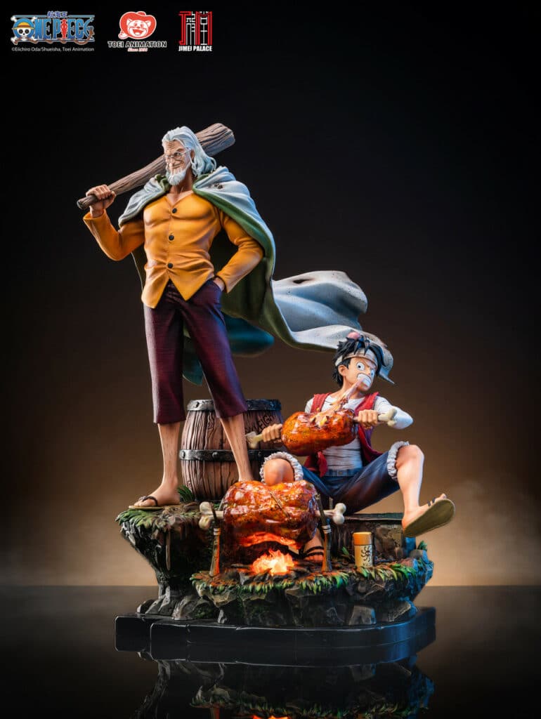 One Piece - Monkey D. Luffy & Silvers Rayleigh | 1:8 Resin Statue | von ...