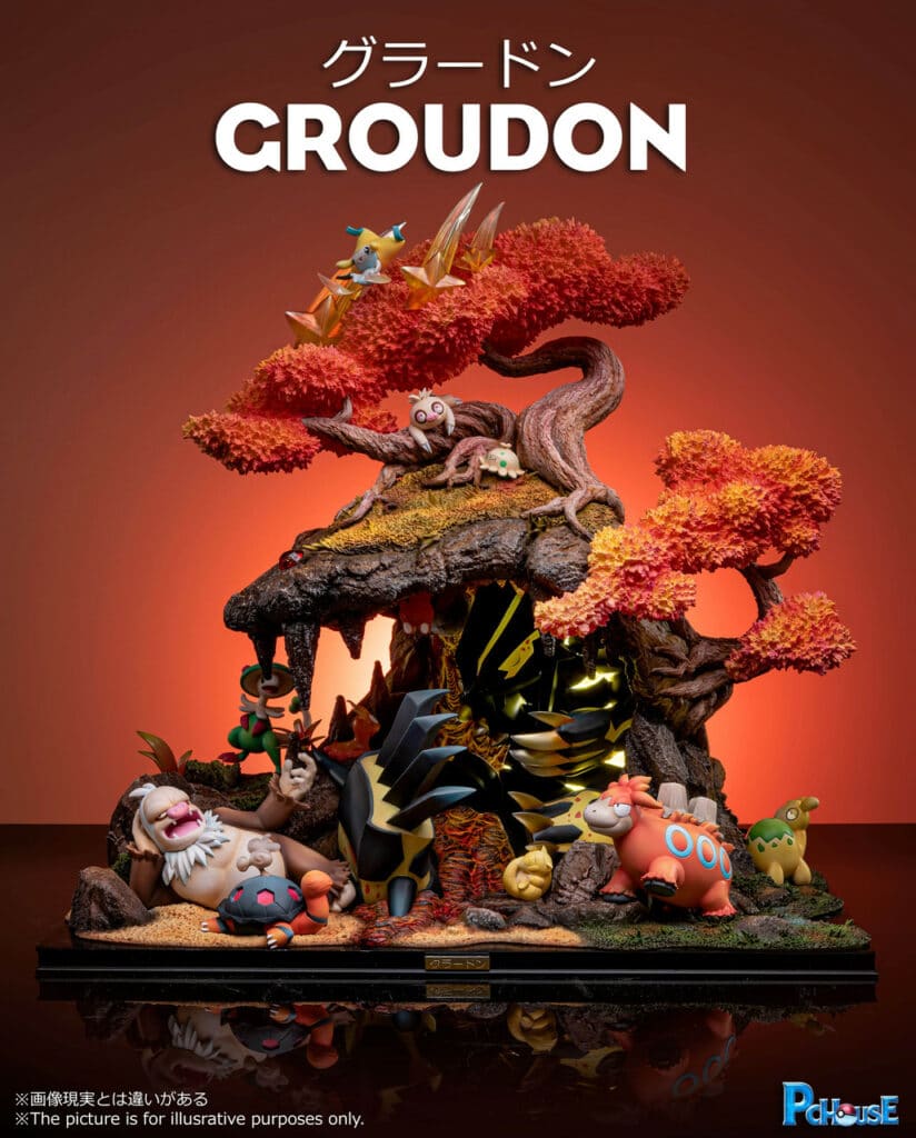 Pokémon - Groudon | 1:6 Resin Statue | von PcHouse Studio ...