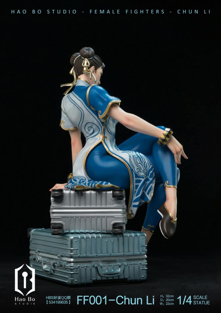 Street Fighter - Chun Li | 1:4 Resin Statue | von Hao Bo Studio ...