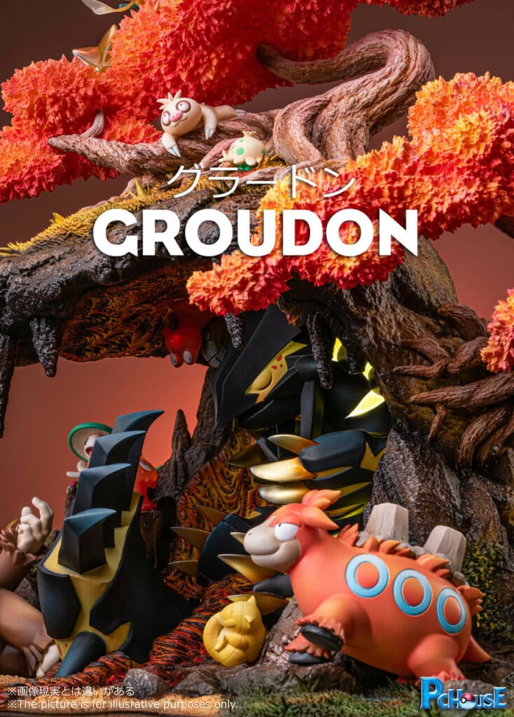 Pokémon - Groudon | 1:6 Resin Statue | von PcHouse Studio ...