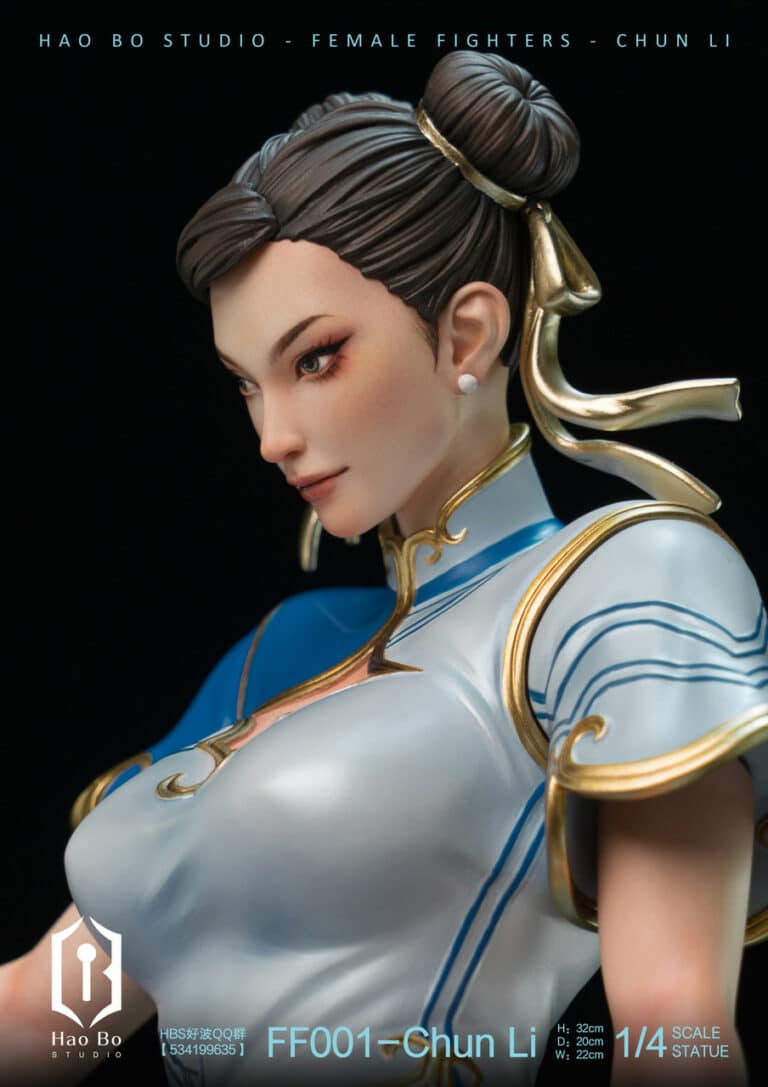 Street Fighter - Chun Li | 1:4 Resin Statue | von Hao Bo Studio ...